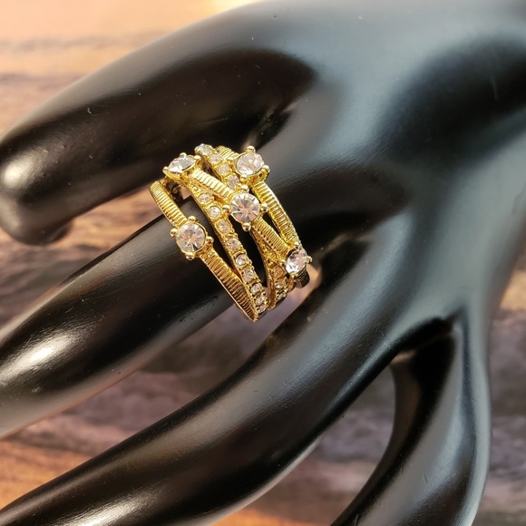 Bella Luce | Jewelry | Bella Luce Cable Woven Cubic Zirconia Ring ...